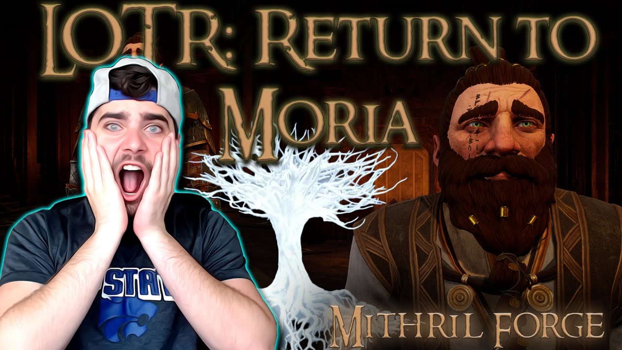 The Great Mithril Forge Adventure | LOTR Return to Moria Exploration ...