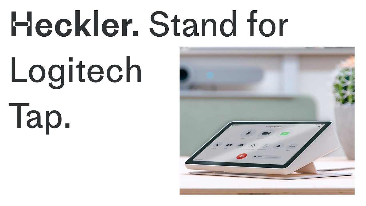 H660. Stand for Logitech Tap Complete User Guide - YouTube