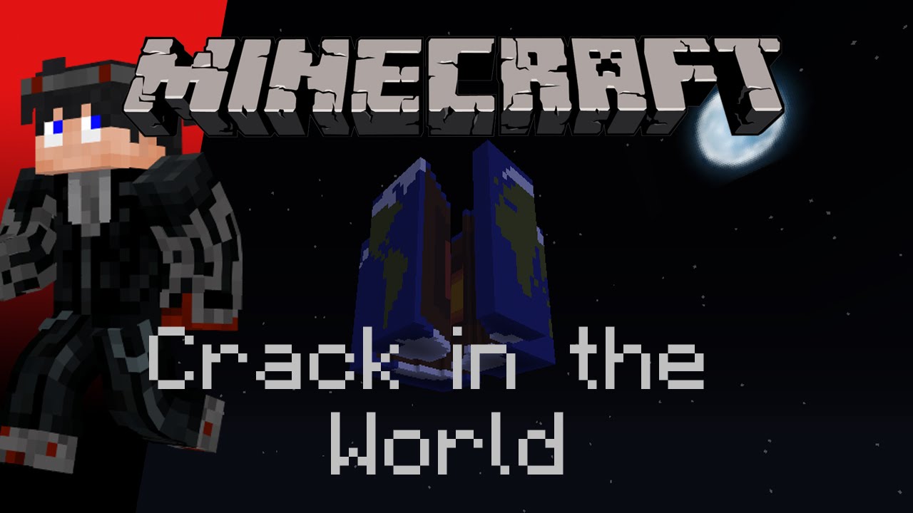 Minecraft Crack in the World Map - YouTube
