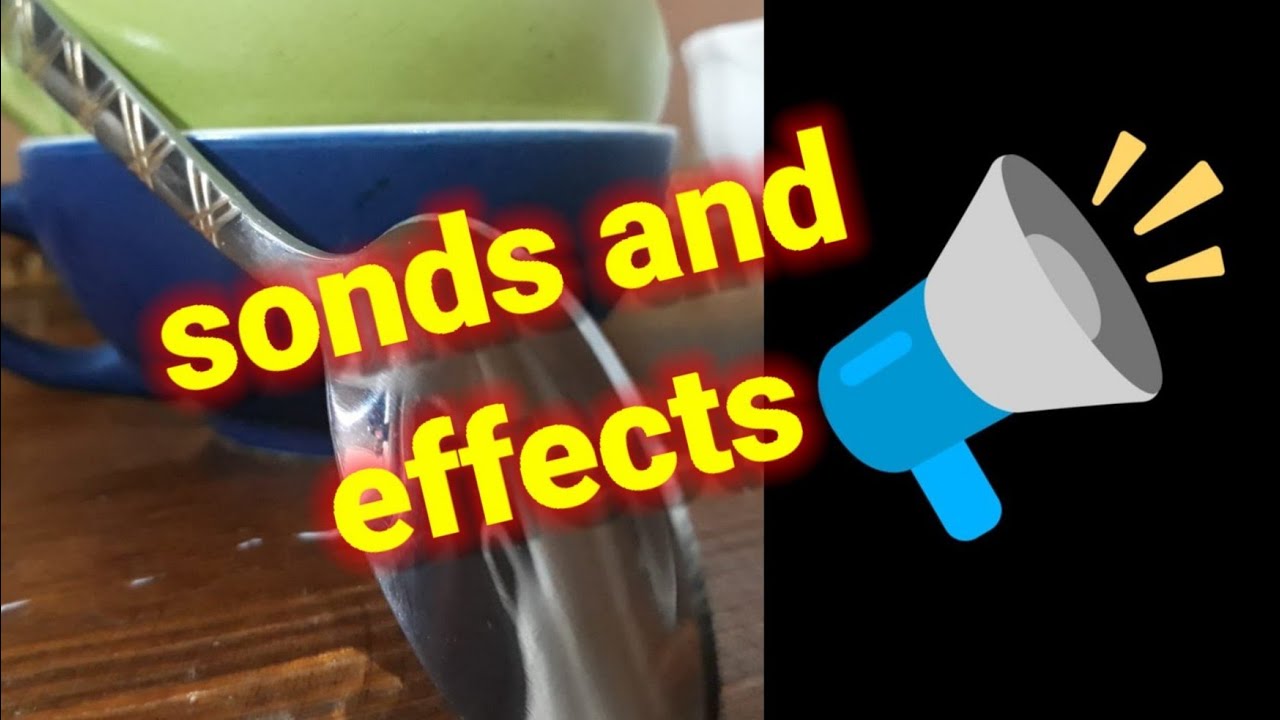 Spoon sounds and effects - YouTube