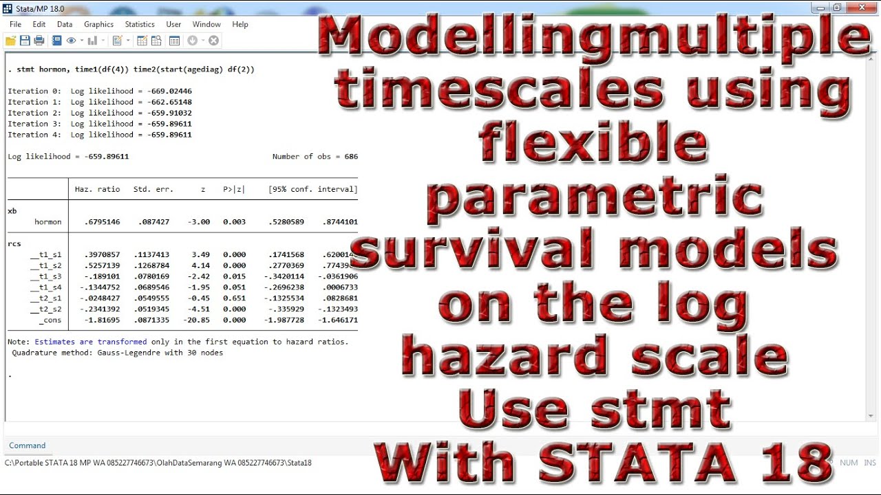 Modelling multiple timescales use flexible parametric survival models ...