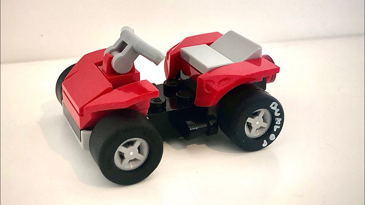 LEGO sport atv/quad tutorial - YouTube