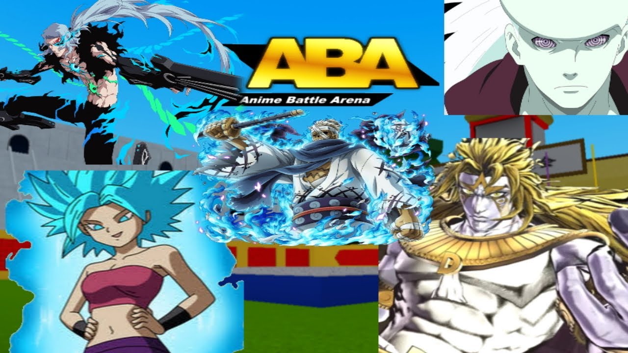 Roblox ABA (Anime Battle Arena) Top 10 Legendary Skins - YouTube