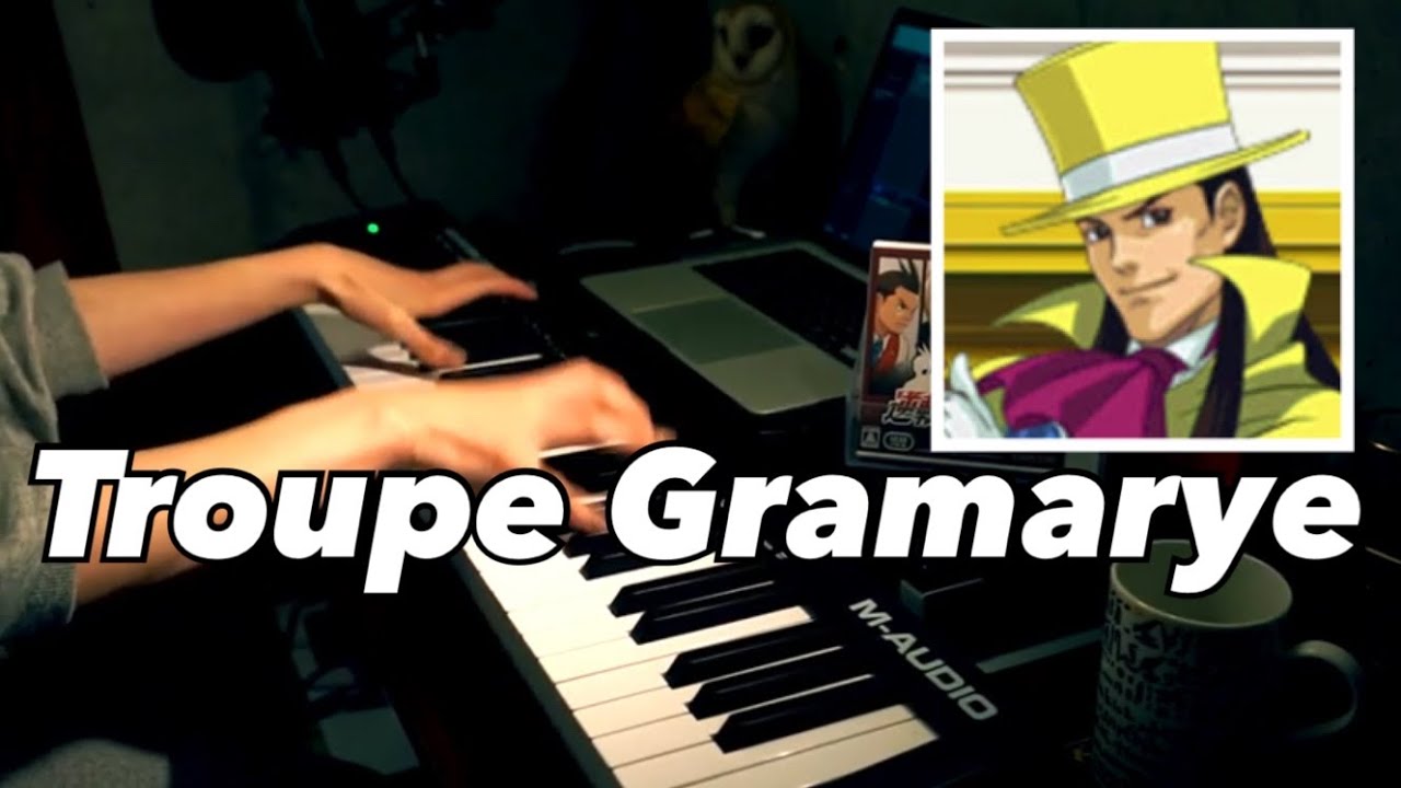 Troupe Gramarye - "Apollo Justice: Ace Attorney" piano cover - YouTube