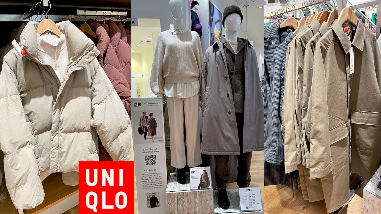 UNIQLO NEW COLLECTION / U OUTWEAR / WOOL COATS, TEDDY BEAR, PUFFER ...