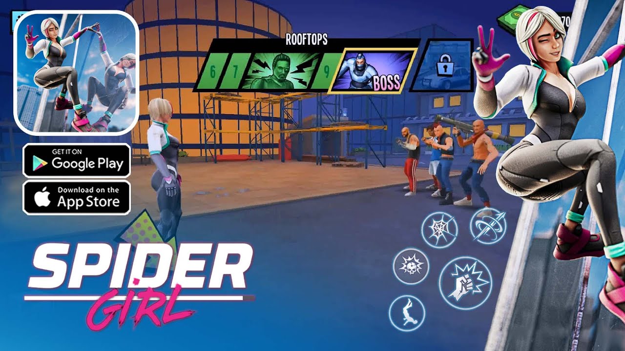 NEW SPIDER GIRL HERO 🔥 Gameplay Walkthrough #part1 - YouTube