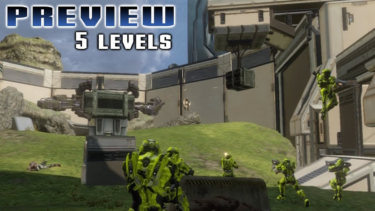 "5 Levels" map Preview - YouTube