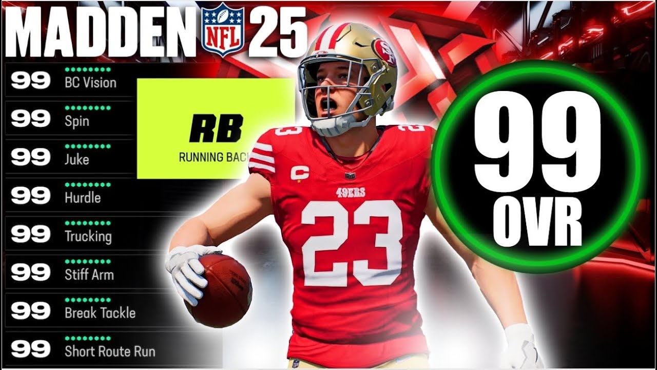 BEST CMC BUILD! GLITCHED RECIEVING BACK IS INSANE! MADDEN 25 SUPERSTAR ...