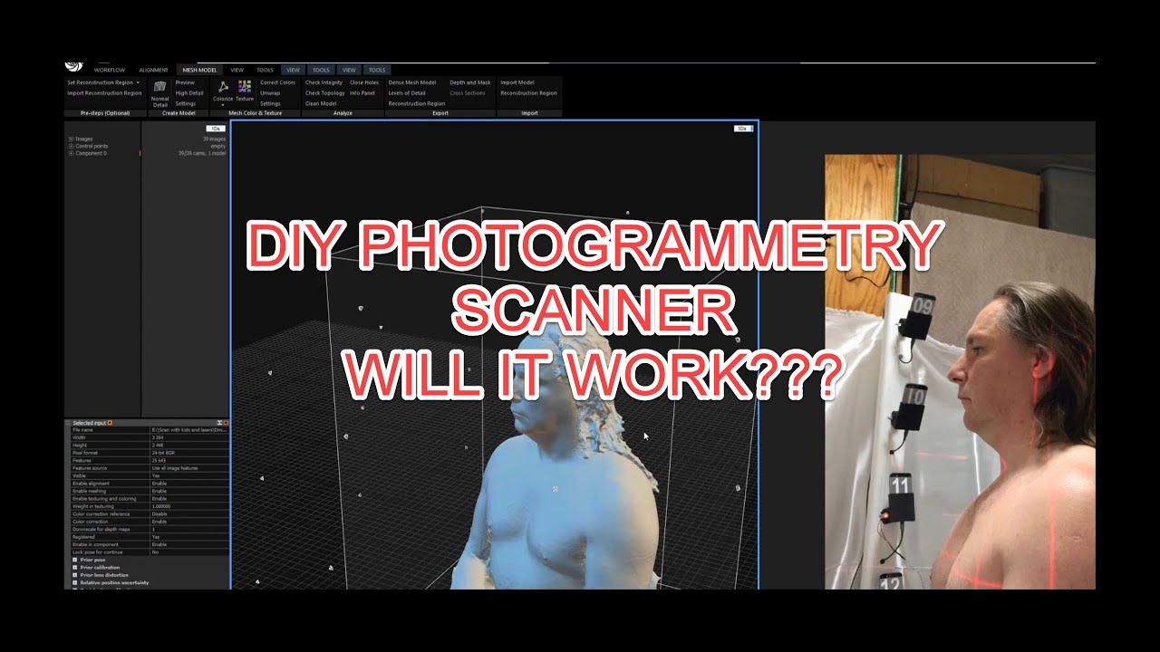 DIY Photogrammetry Scanner. Chapter 2: Software. FT RealityCapture - YouTube