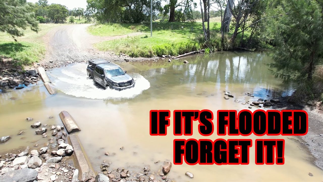 Beginner River Crossings - Condamine River Road - YouTube