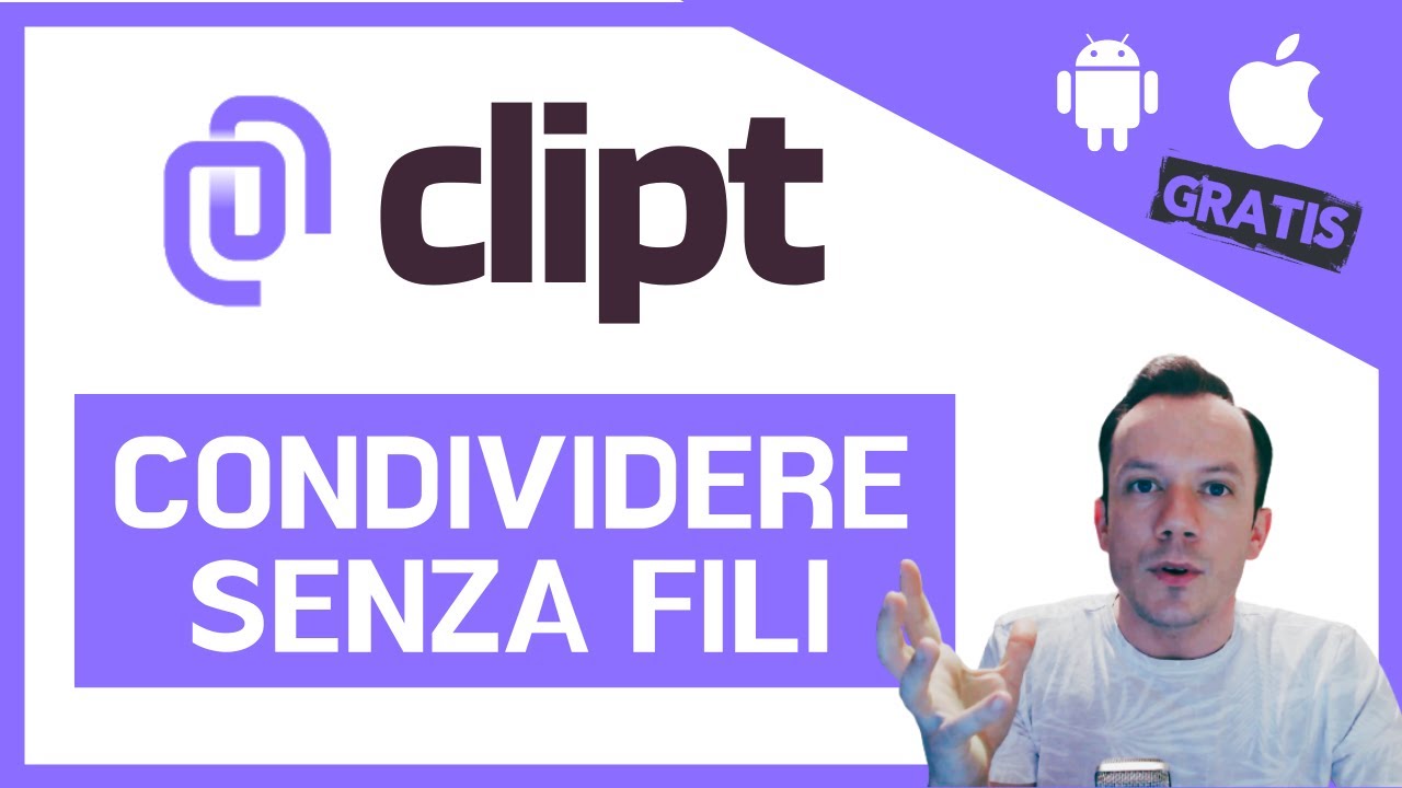 CLIPT - APP PER LA CONDIVISIONE SENZA FILI - YouTube