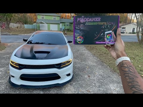 Dodge Charger RT RGB Interior Lights Full Installation (Best Interior Modifications)