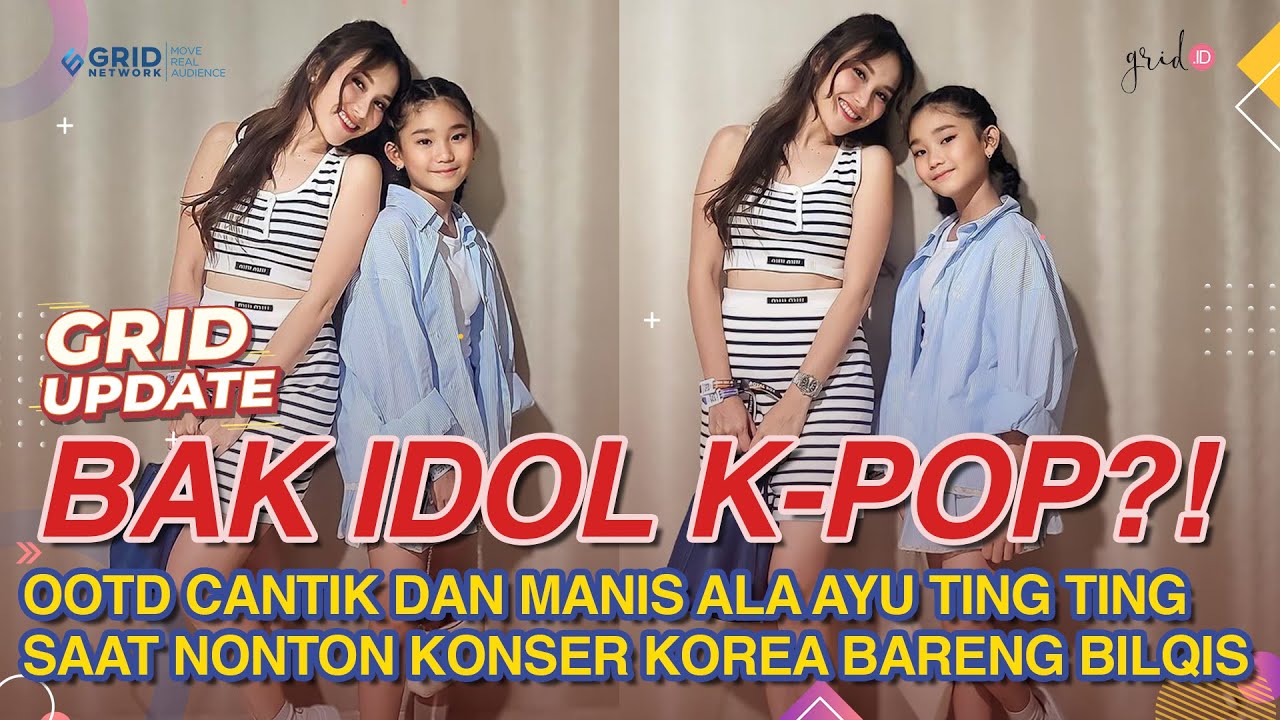 Bak Idol Kpop, Tengok Gaya AYU TING TING Saat Nonton Konser Korea ...