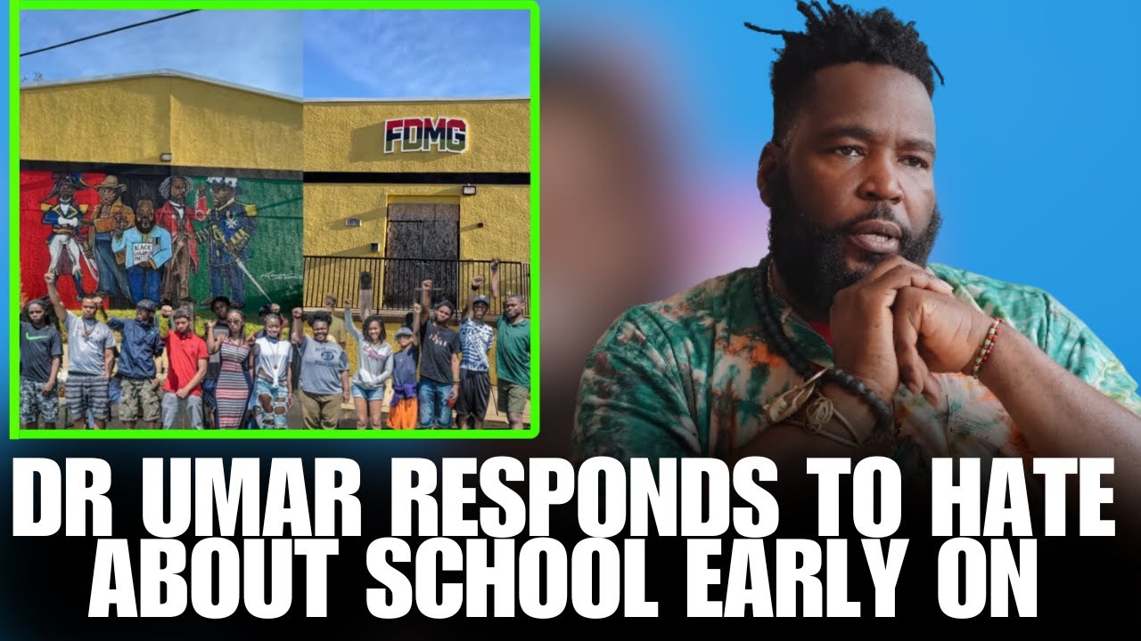 Dr. Umar Johnson Responds Hate about School | Its Up There Podcast ...