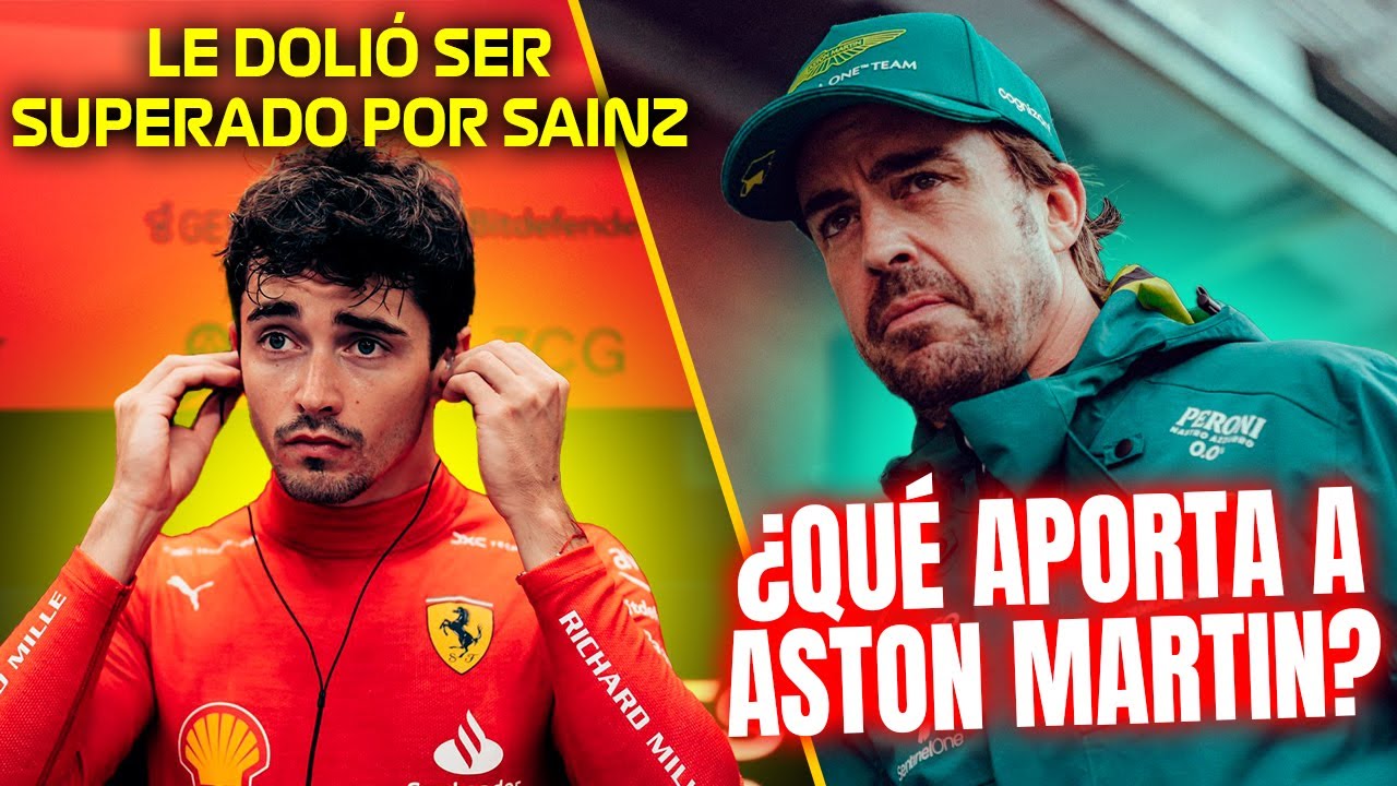 ¡A LECLERC LE DOLIÓ SER SUPERADO POR SAINZ! | ¿¡CUÁNTO APORTA ALONSO A ...