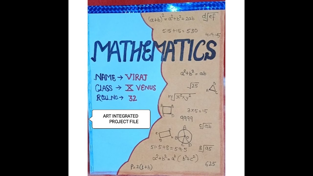 Mathematics Project File | Class 10 - YouTube