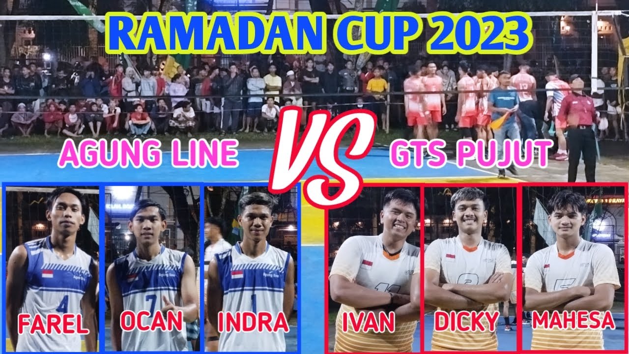RAMADAN CUP 2023 || IVAN SUKUN BADAK,DICKY,MAHESA (GTS) VS OCAN ...