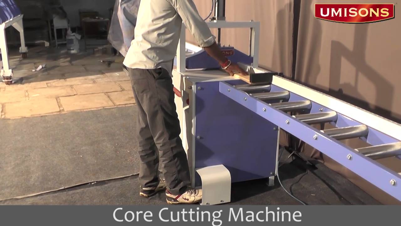 Core Cutting Machine, Core Cutting Manufacturer, Supplier & Exporter in ...