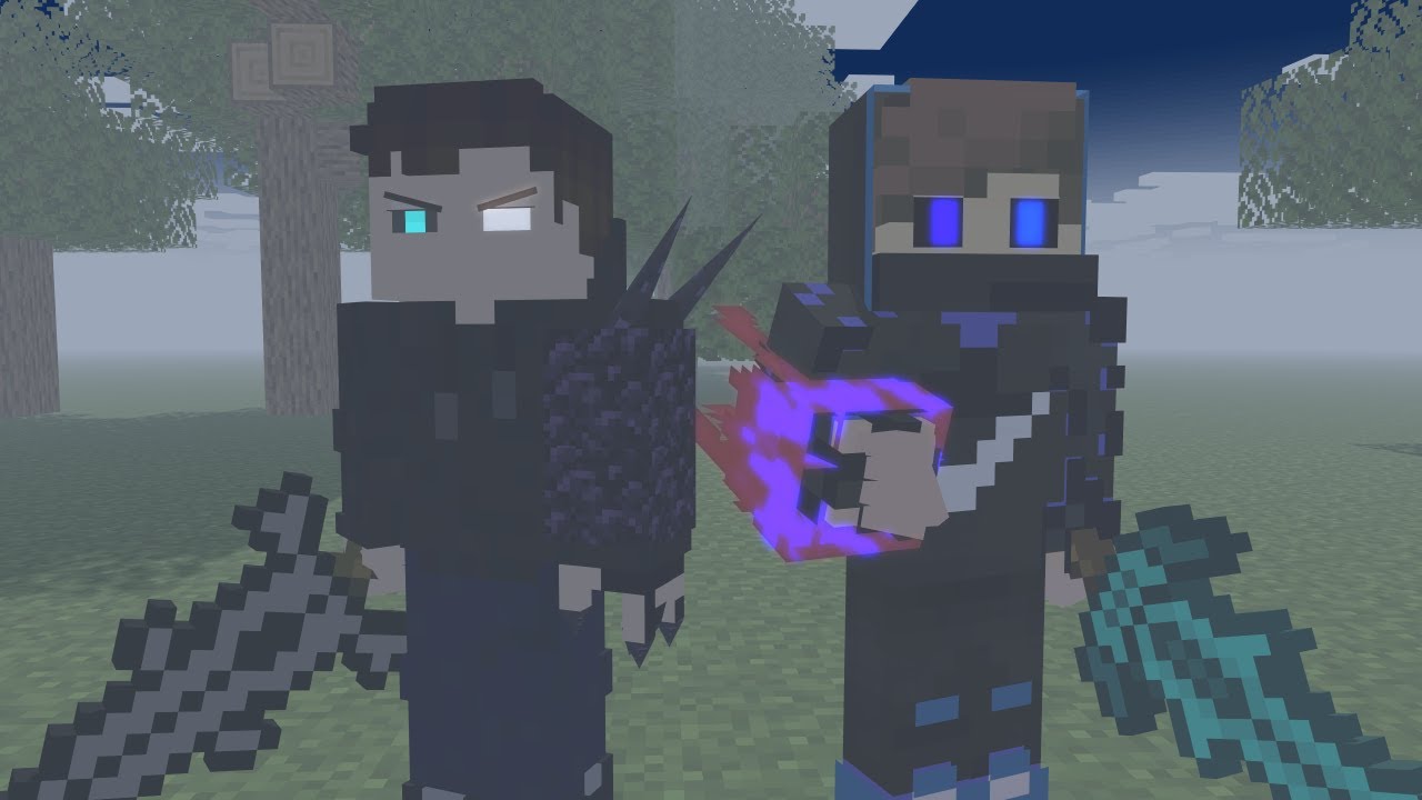 "Awaken" Nuke vs Mine Animation Minecraft MGB animation Collab - YouTube