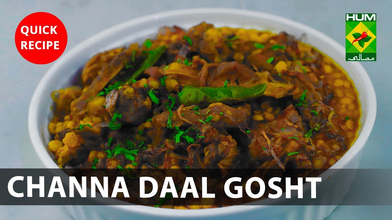 Channa Daal Gosht Amazing Recipe - Learn With Masala Tv Recipes - Quick ...