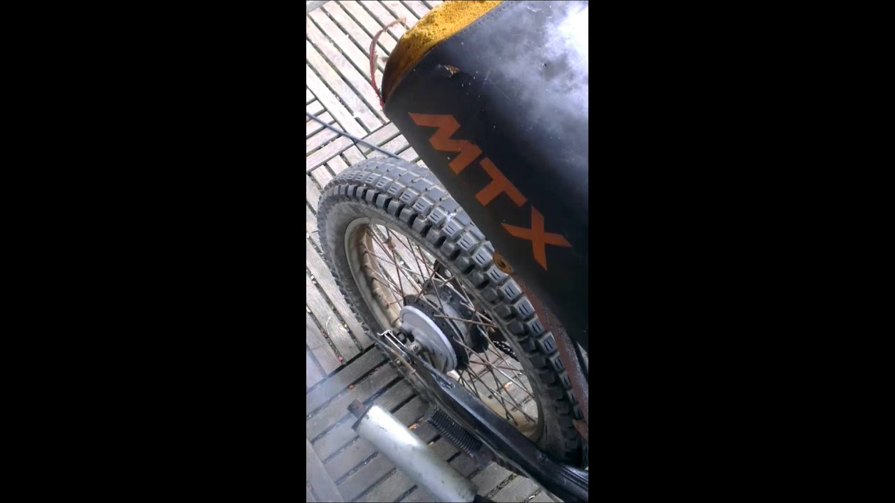 Honda mtx-ot 50cc first test - YouTube