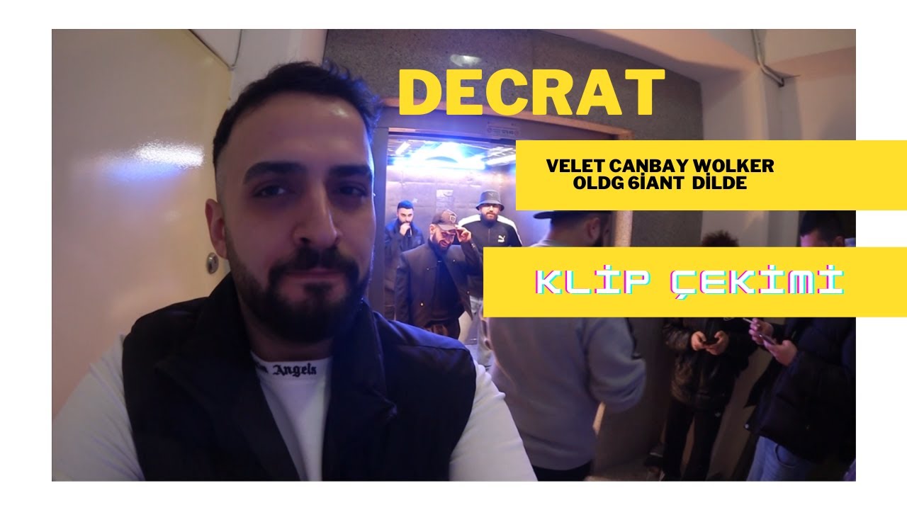 Decrat - K.S.A.S ALBÜM SNİPPET KLİP /KAMERA ARKASI ( Velet , Canbay ...