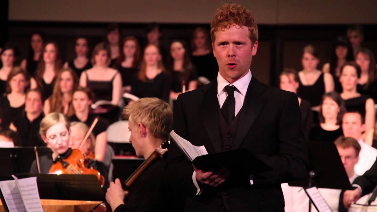 Handel's Messiah | Recitative No. 2 Comfort Ye - Ross Hauck - YouTube