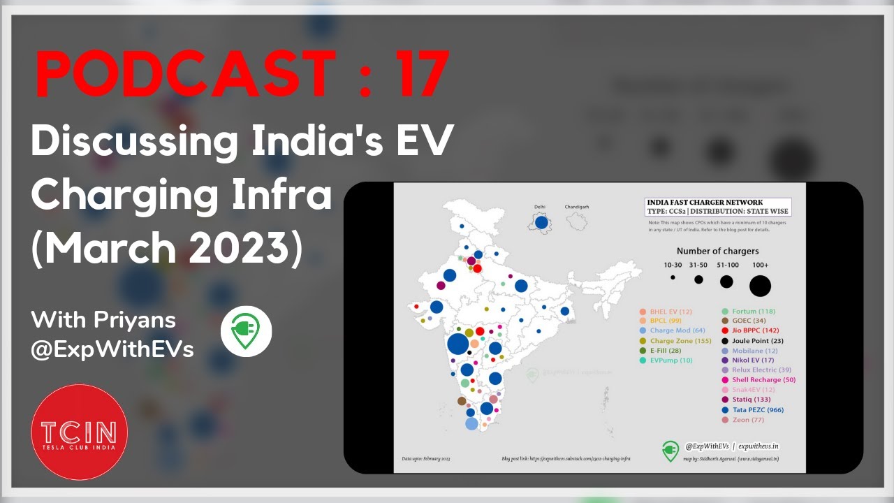 TCIN PODCAST 17: Discussing India's EV Charging Infra (March 2023 ...