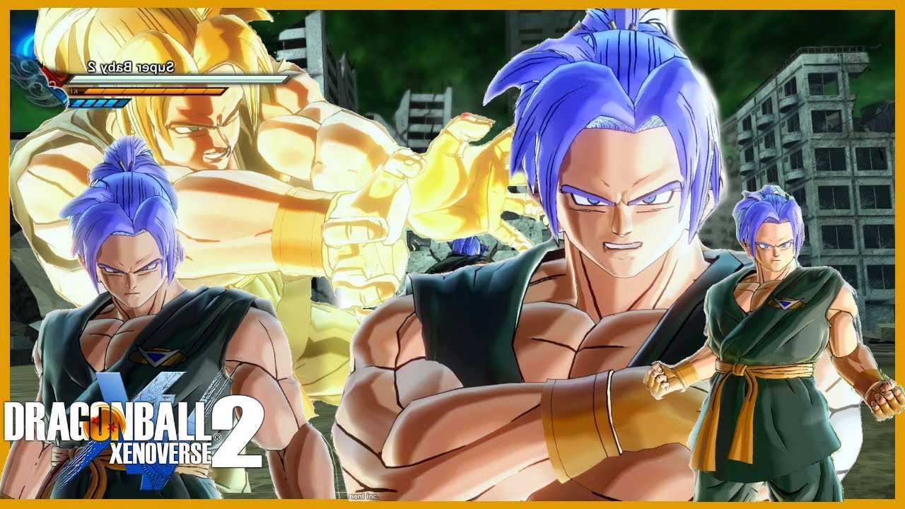 DRAGON BALL XENOVERSE 2 | HOW I MADE TRUNKS ABSALON FROM (DB)ABSALON ...