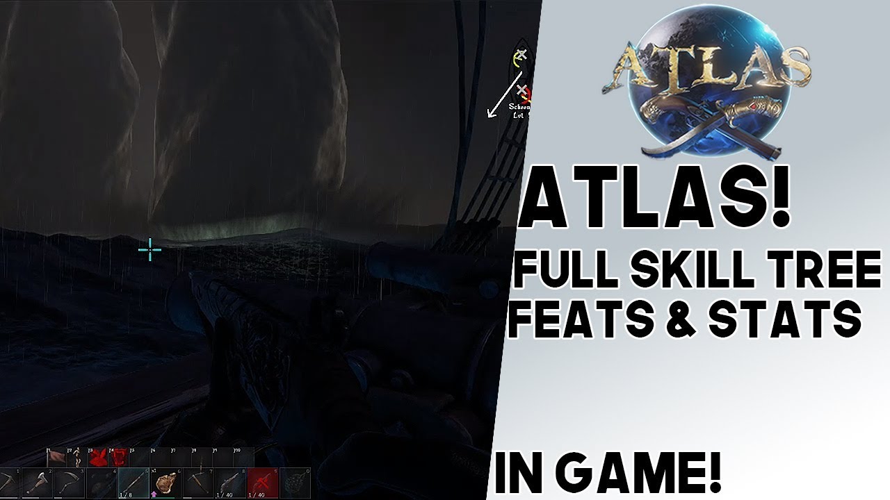 Atlas: FULL SKILL TREES!! In Game Full Skill Trees, Feat System ...