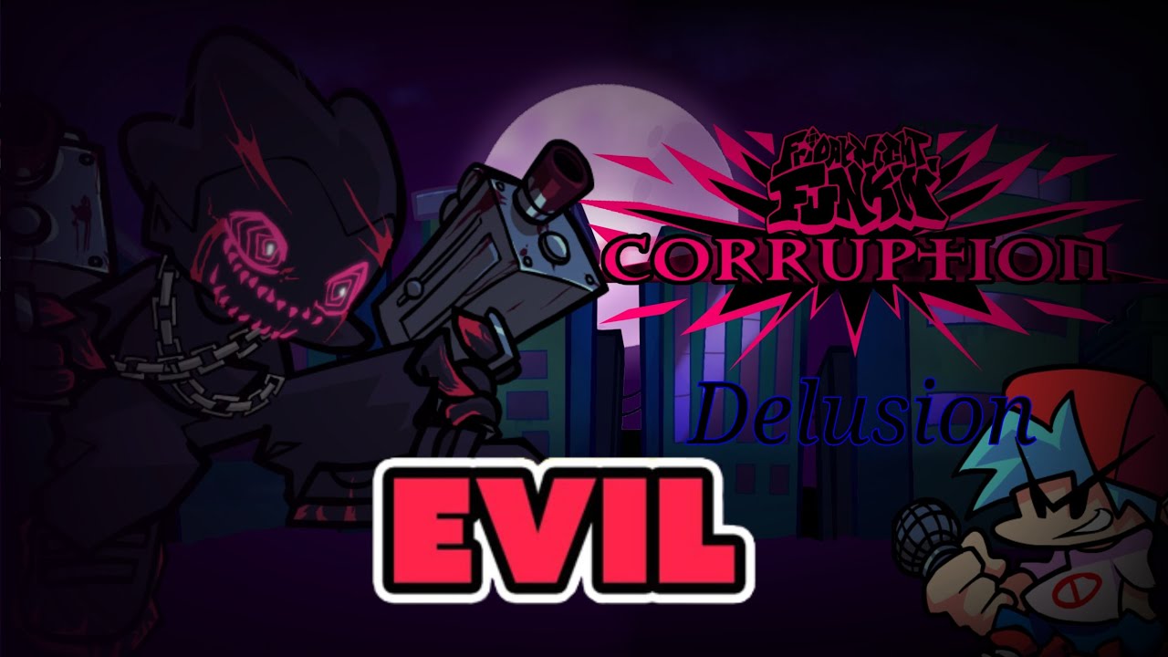Boyfriend Build: Corruption Delusion Cover Evil Pico vs Bf - YouTube