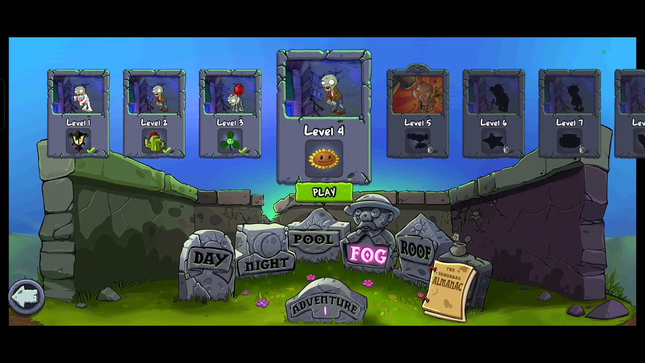 Amazing PVZ Pool Night Adventure level 3 & 4 #games #trending - YouTube