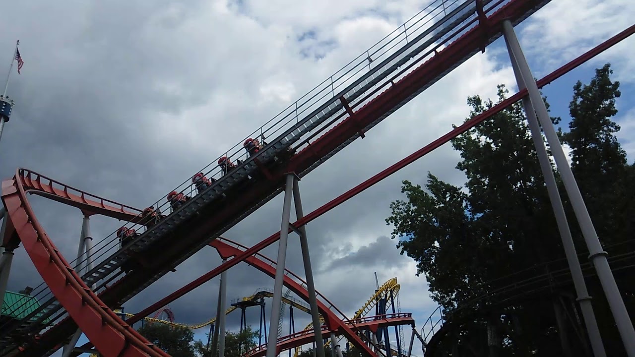 Carowinds... Vortex... - YouTube