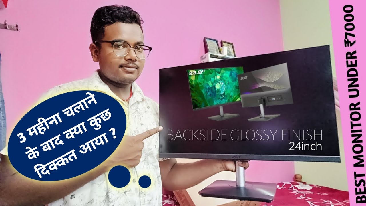 Acer RS242Y Monitor || Review After 3 Month Uses || Best Monitor? 2025 ...