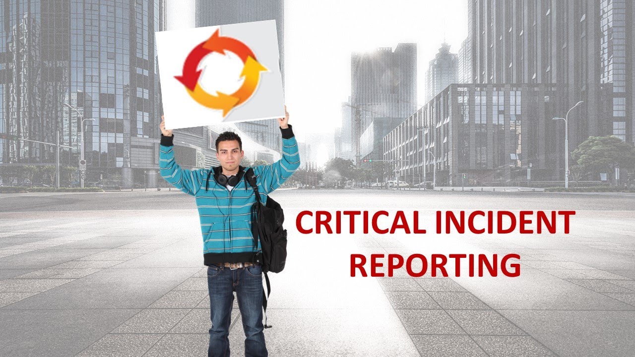 SDS Critical Incident Reporting Video updated 2023 - YouTube