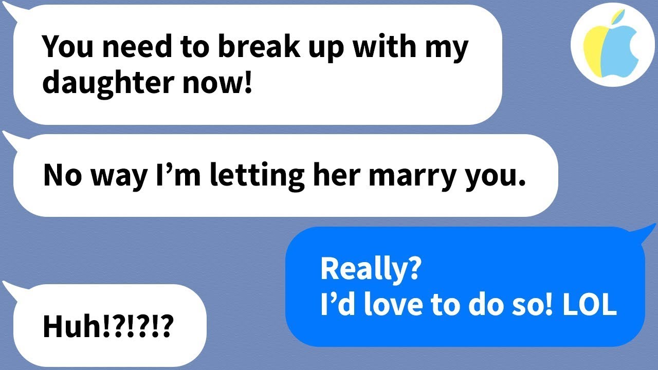 【Apple】"Break Up!" MIL Demands Day After Approval. "Great!" Reply Hides ...