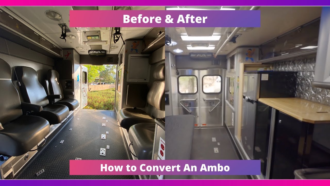 The Before and After of The Ambulance Build. How to Convert One! - YouTube