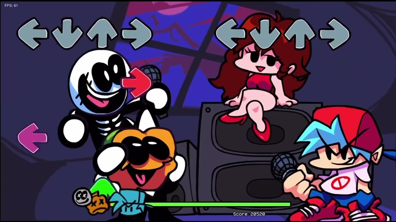 TRASH FRIDAY NIGHT FUNKIN PLAYER COMPLETES FNF ON HARD MODE (PART 1 ...