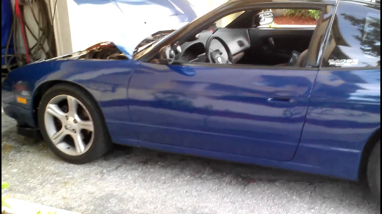 KA24DE-T Nissan 240sx S13 Walkaround - YouTube