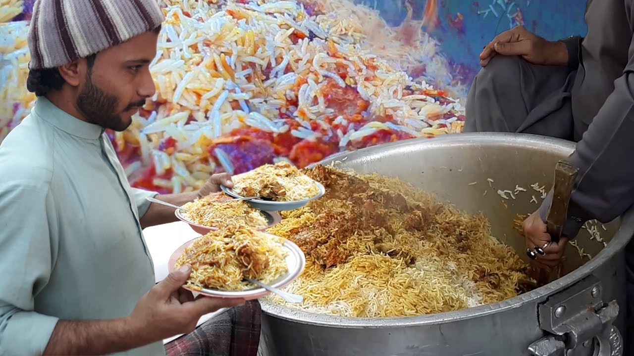 EXTREME Bone Marrow Biryani | People are Crazy for Beef Biryani ...