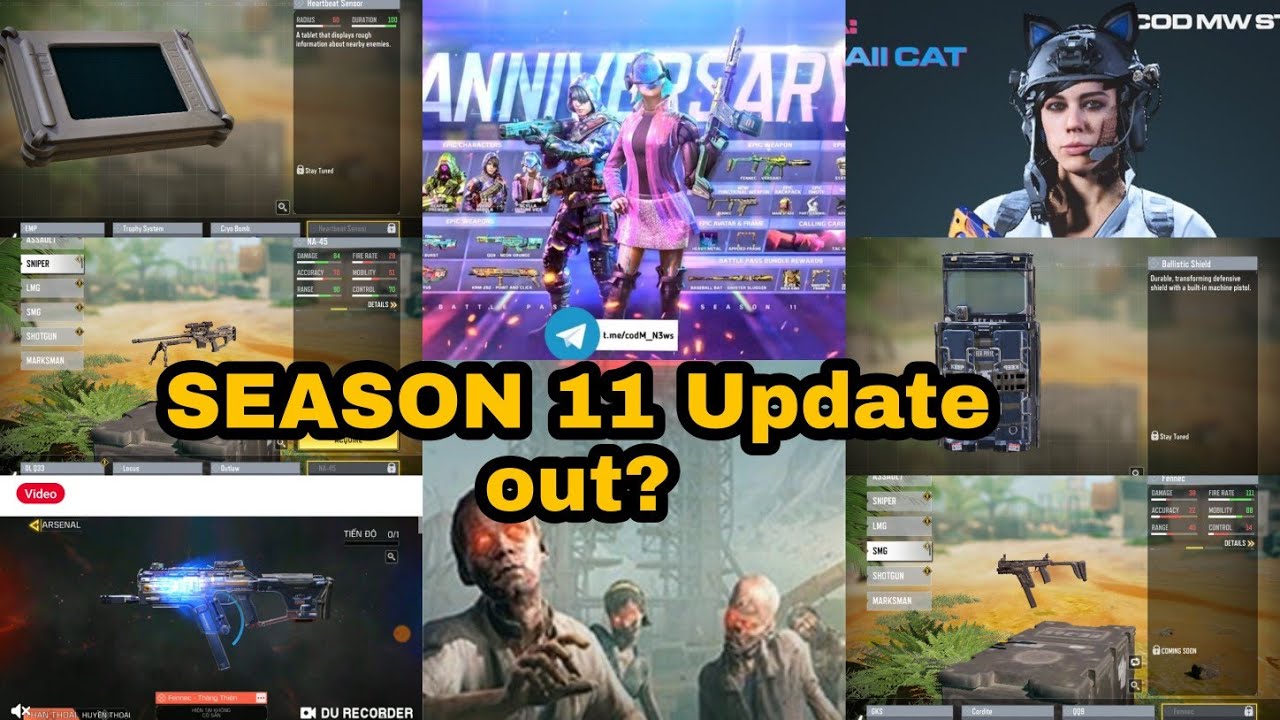 Mythic & Legendary guns, New Operator Skills, New Character,New Weapons ...