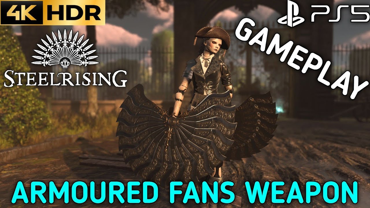 Steelrising Dancer Armoured Fans Weapon Gameplay | Steel Rising Beta ...