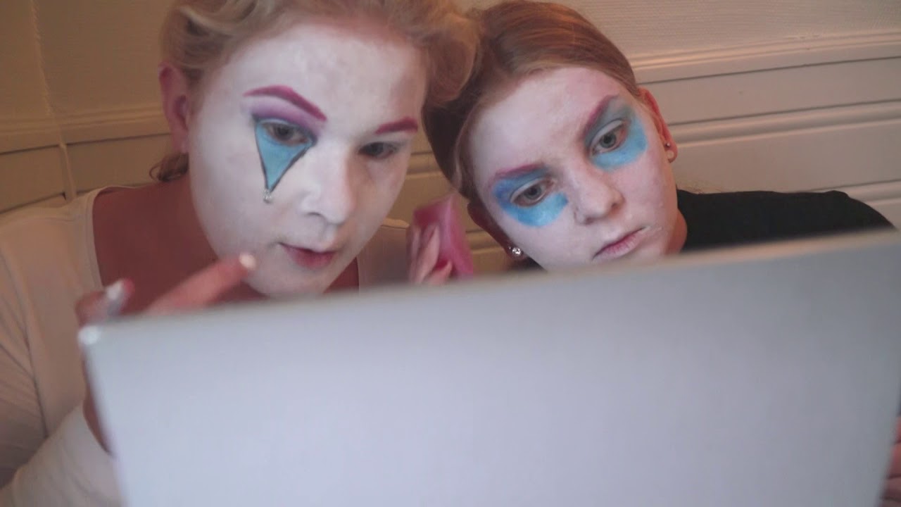 Make-up for scene og film-workshop (SPLÆSHCAMP 2017) - YouTube