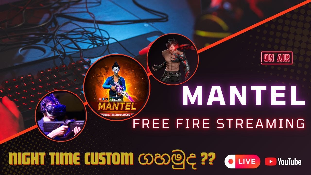 FREE FIRE : NIGHT GAME PLAY🔴 #gamingmantel - YouTube