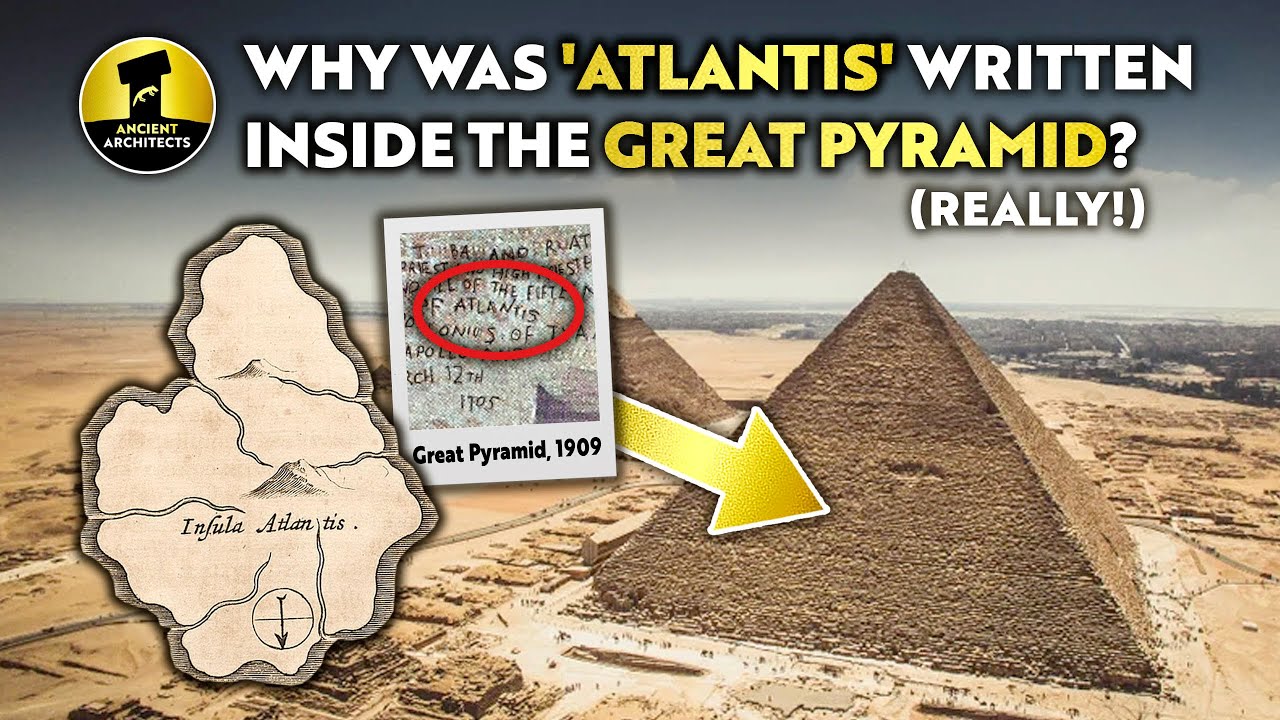 Why was ATLANTIS Written inside the Great Pyramid of Egypt? | Ancient ...