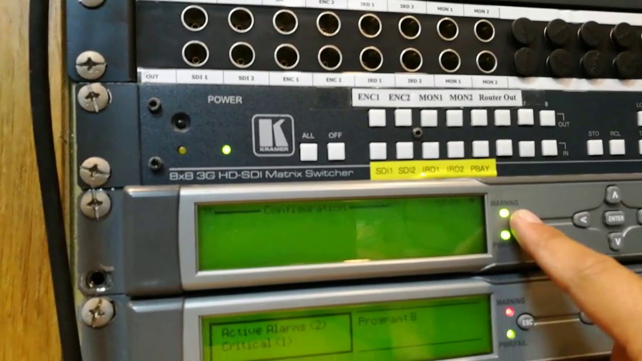Harmonic IRD Proview 7100 ok asi input, no fault recorded - YouTube