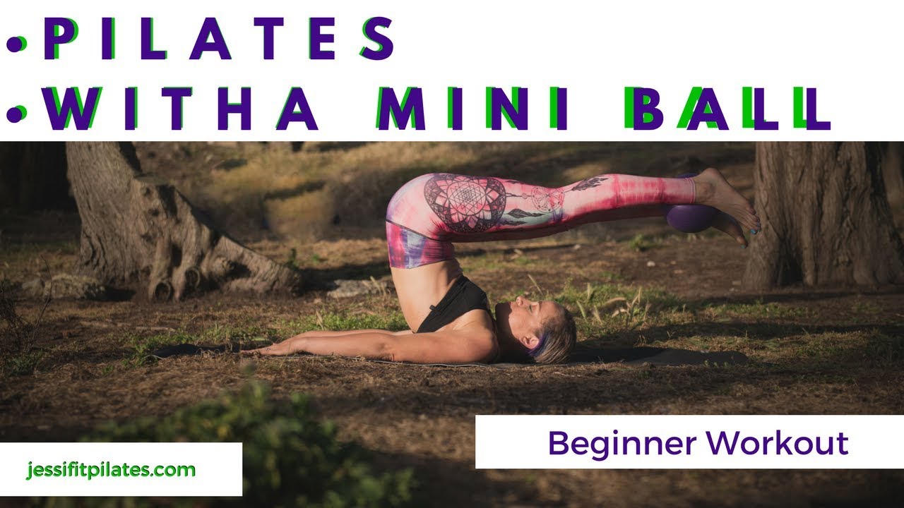 How To Do Pilates with a Mini Ball - 30 Minute Beginner - Workout - YouTube
