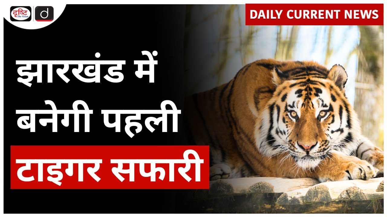 Jharkhand’s First Tiger Safari | Daily Current News | Drishti IAS - YouTube