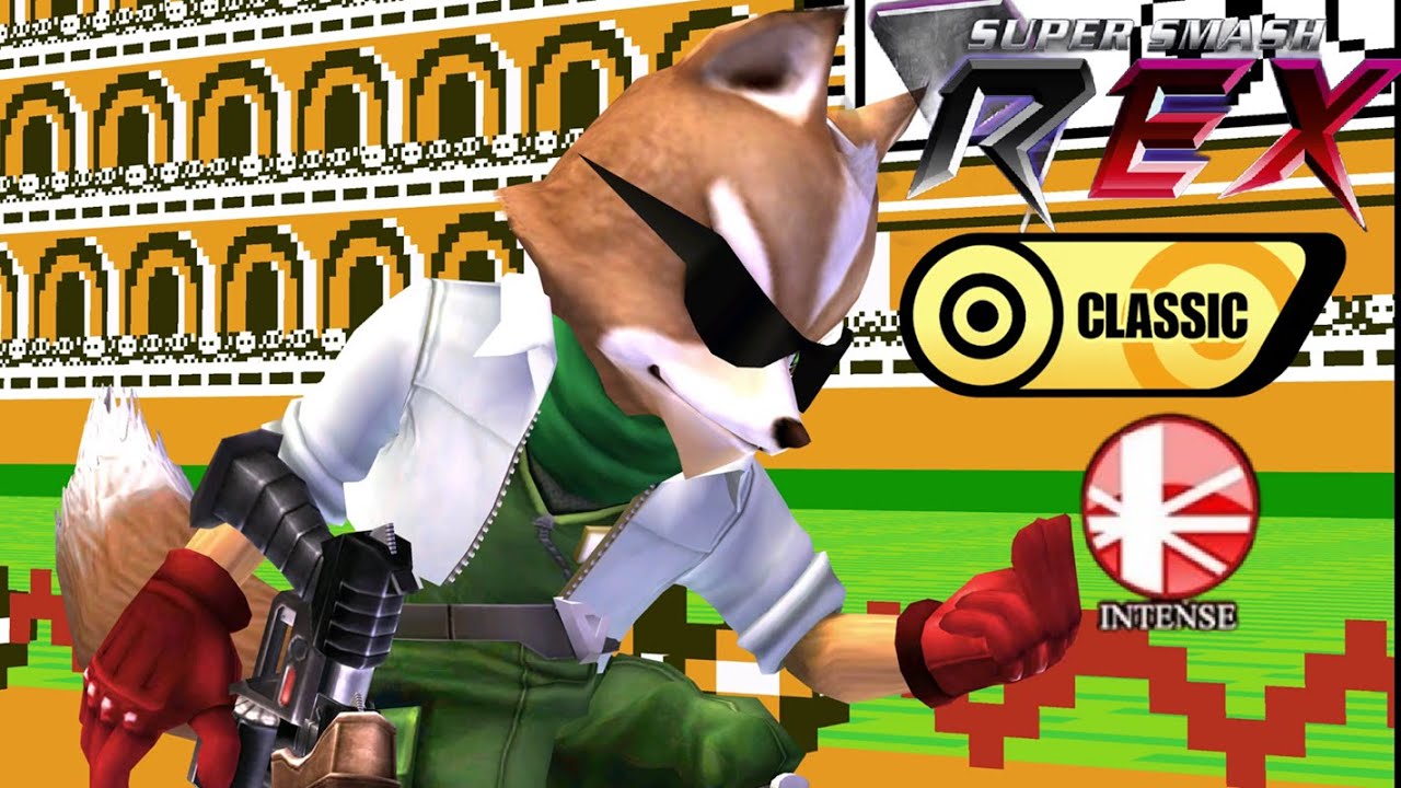 Super Smash REX Gameplay - Classic Mode with Fox (Intense) - YouTube
