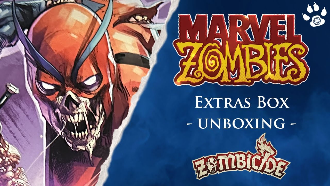 MARVEL ZOMBIES: EXTRAS BOX - Zombicide - UNBOXING - Band of Badgers ...